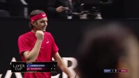Watch Set Point! Fritz Absolutely Command The 1st Set, Lead Norrie from ...