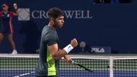 Winner! Alcaraz Shows His Class With A Strong Backhand - ATP Masters ...