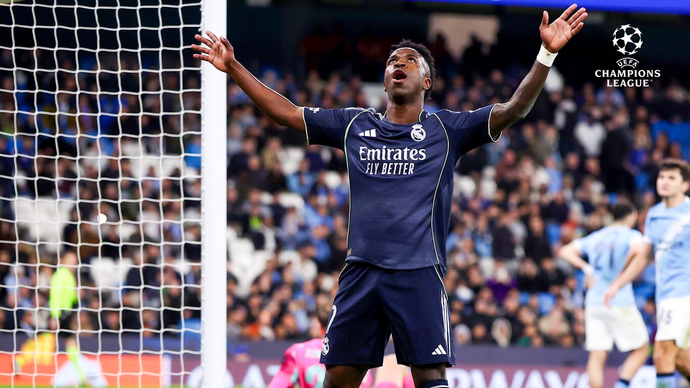 Watch Vinicius' Brace Locks Real Madrid's QF Spot from UEFA Champions ...