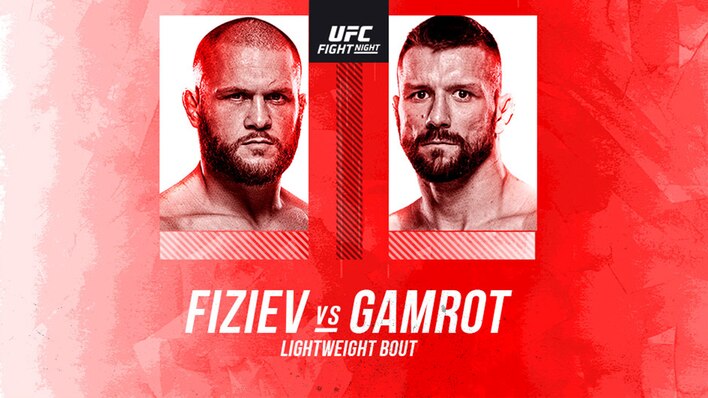 UFC Fight Night - Fiziev vs Gamrot Streaming Online - Sony LIV