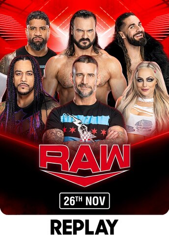 Watch RAW - 9 Jul 2024 Full Match - WWE RAW - Sony LIV